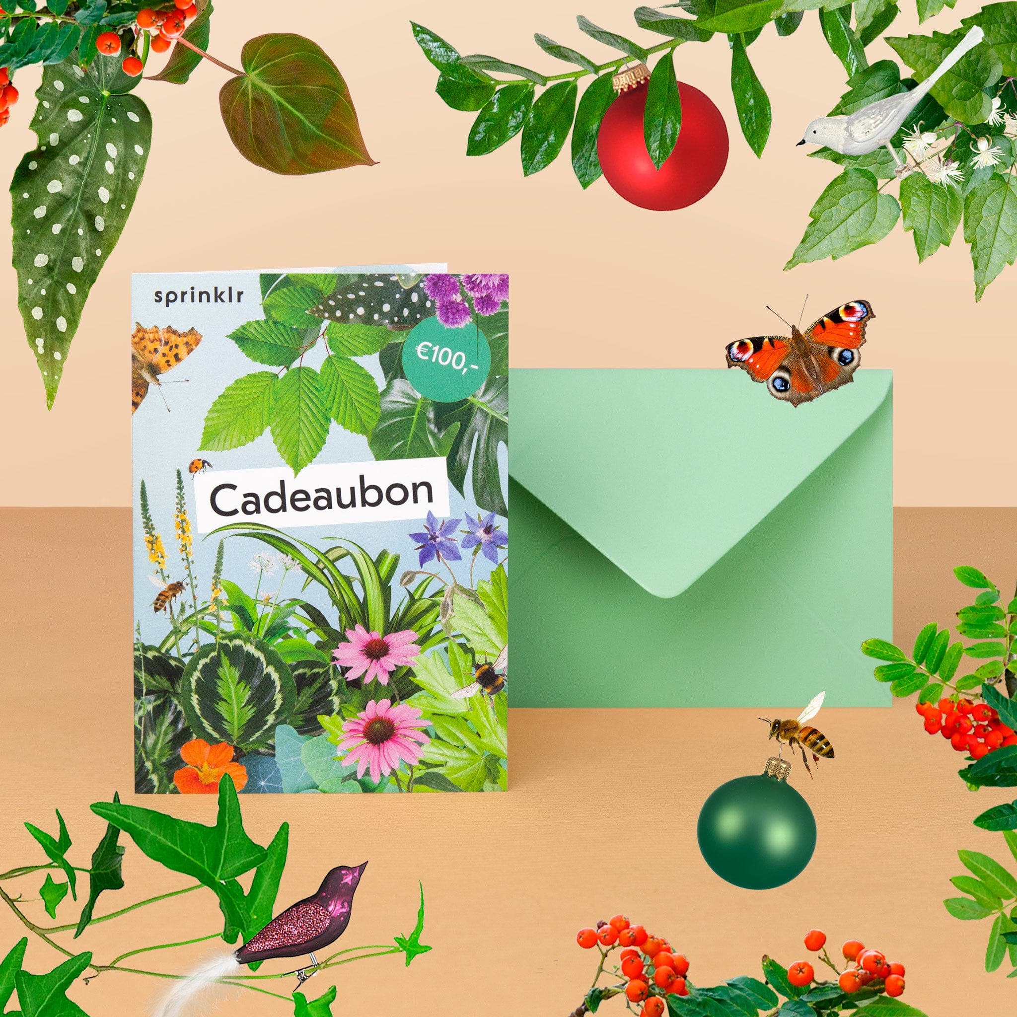 Geef groen! Fysieke Cadeaubon | Sprinklr.co